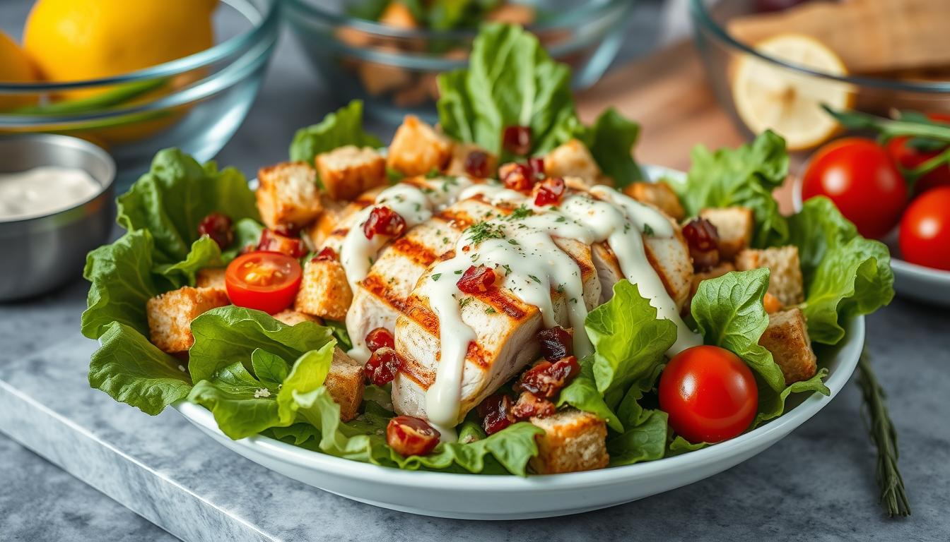 Caesar Chicken: A Classic Twist on Salad